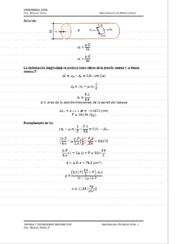Resis1 Solucionario2 | PDF