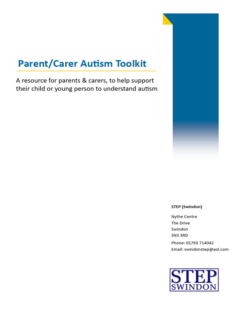 STEP Autism Toolkit | PDF | Autism Spectrum | Anxiety