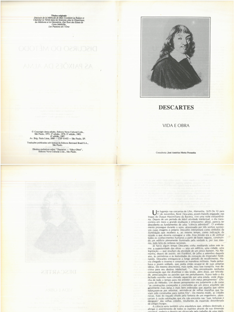 Descartes - Vida e Obra | PDF