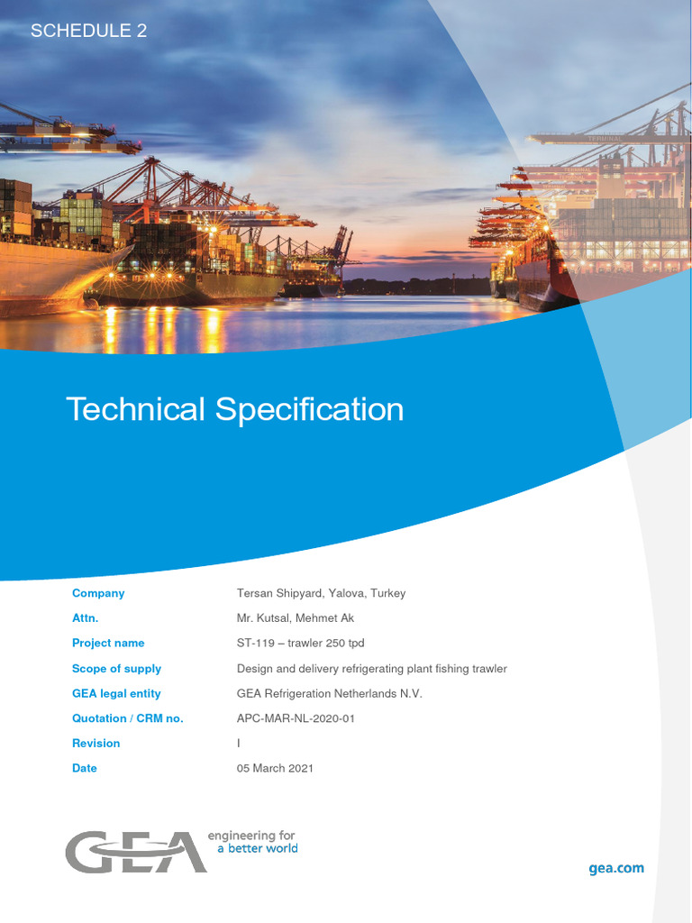 2 - 2020-01 - Specification - Rev I - EN | PDF | Refrigerator | Heat ...