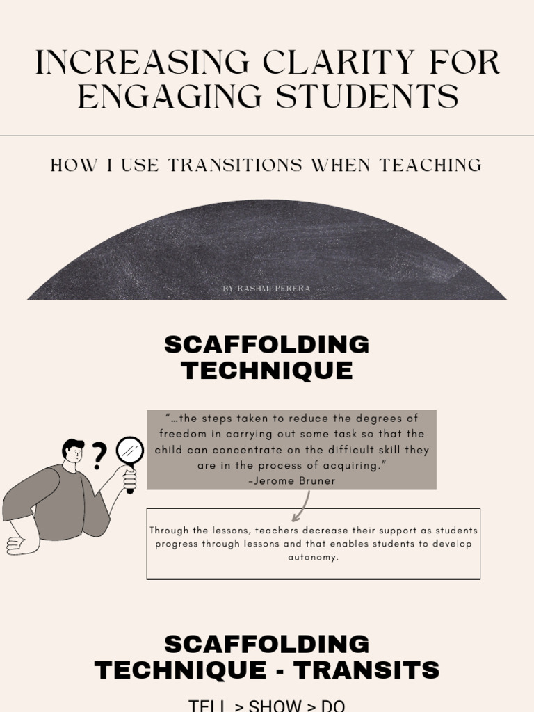 Scaffolding Techniques In Education Pdf