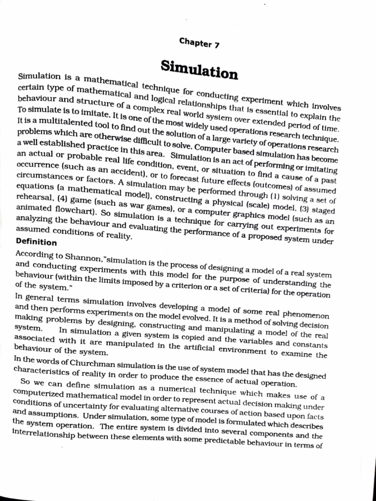 Simulation | PDF | Simulation | Conceptual Model Simulation | PDF | Simulation | Conceptual Model