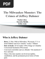 CASE STUDY OF JEFFERY DAHMER final upload (1) | PDF | Attachment Theory ...