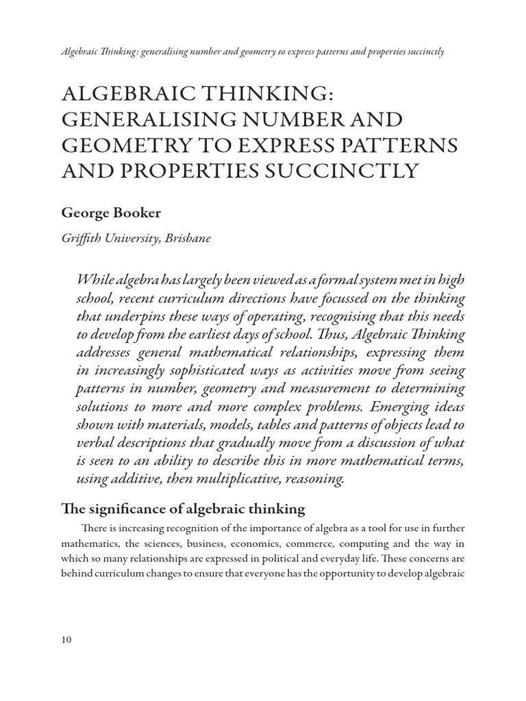 32 Booker | PDF | Mathematics | Thought