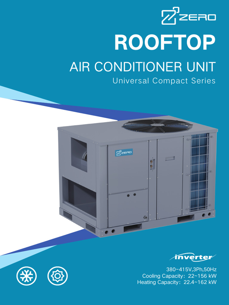Rooftop Package Unit Overview | PDF | Heat Exchanger | Transformer