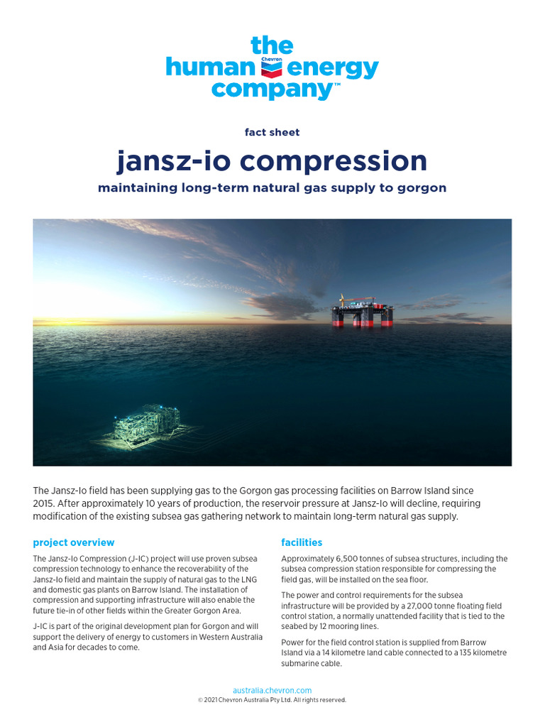 Jansz-Io Compression: Ensuring Gas Supply | PDF | Fossil Fuels | Gases