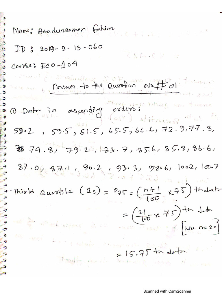 Eco 104 Mid 01 - 2 | PDF