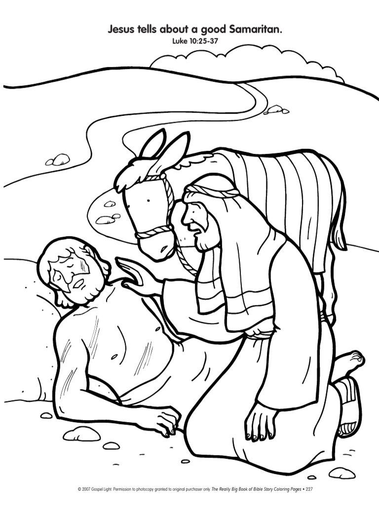 109 Jesus Tells About A Good Samaritan | PDF
