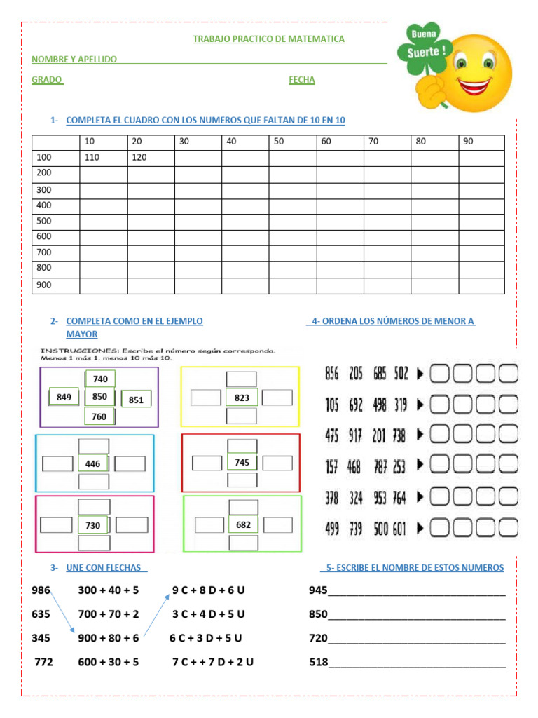 Trabajo Practico de Matematica Normal | PDF