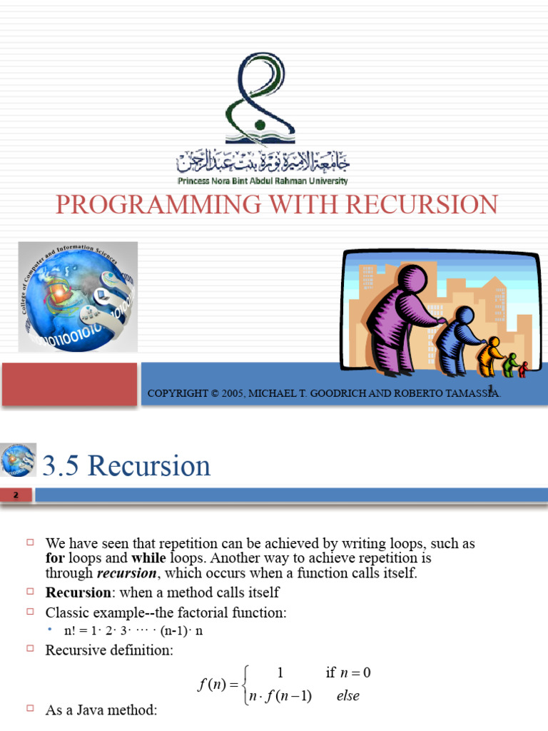 Week 3-4 Recursion REVISED | PDF | Parameter (Computer Programming ... Week 3-4 Recursion REVISED | PDF | Parameter (Computer Programming ...