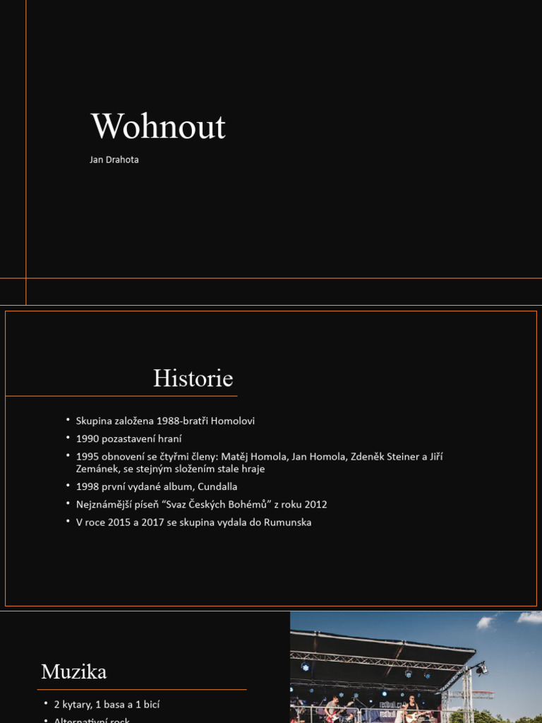 Wohnout Prezentace Drahota | PDF