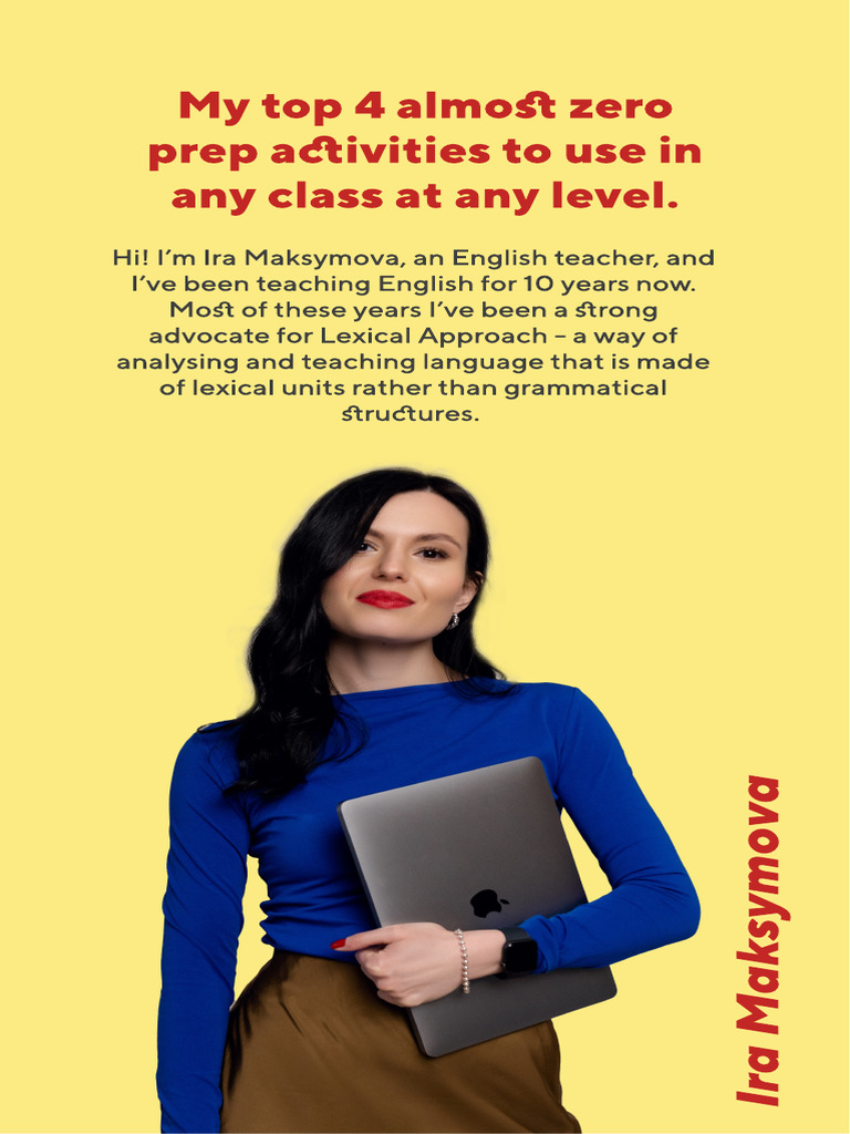 4 Zero Preparation Activities | Download Free PDF | Learning | Human Communication