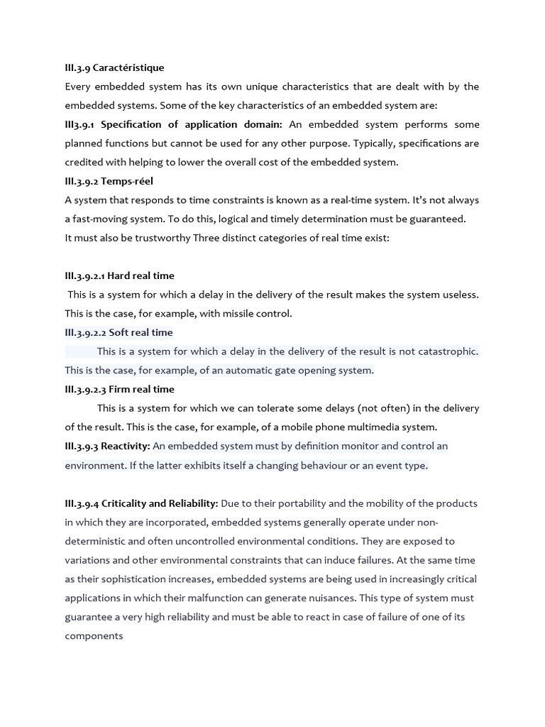 Embedded System | PDF | Embedded System | Real Time Computing Embedded System | PDF | Embedded System | Real Time Computing