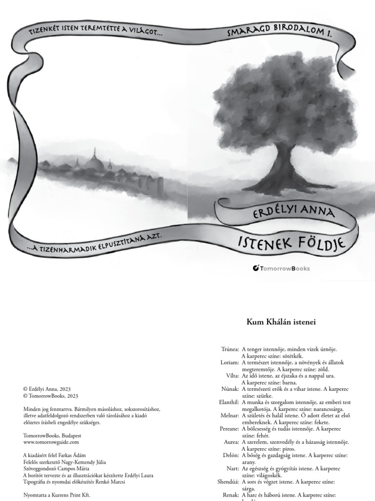 Erdélyi Anna - Istenek Földje - Beleolvasó | PDF