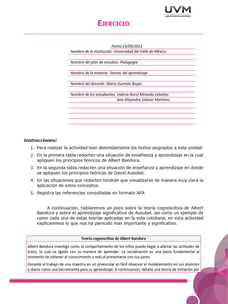 A#4 Equipo7 | PDF | Aprendizaje | Enseñando