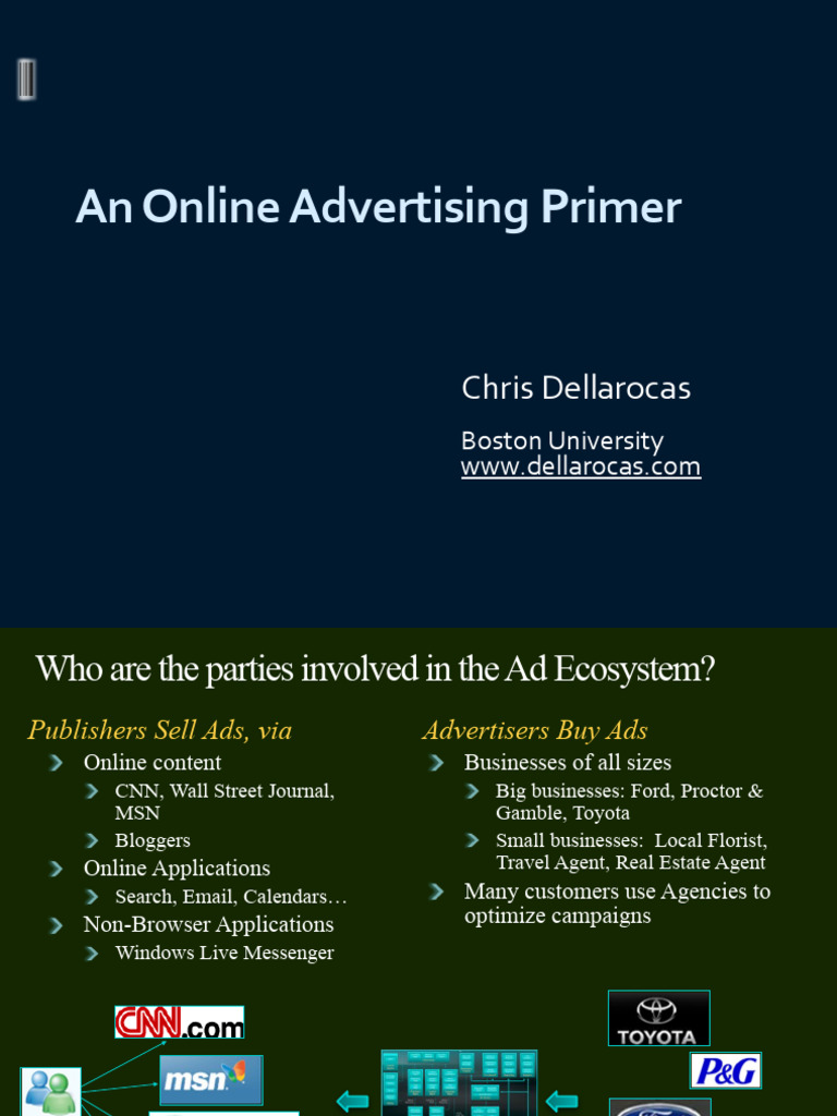 Online Advertising Primer | PDF | Online Advertising | Advertising