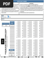 LET Answer Sheet V1.0 | PDF