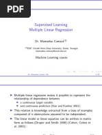 Multiple Linear Regression by Hand (Step-by-Step) | PDF | Linear Regression | Regression Analysis