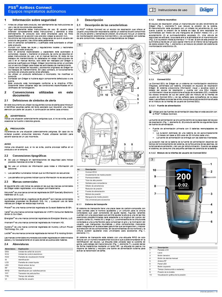 Pss Airboss Connect | PDF | Diodo emisor de luz | Identificación de frecuencia de radio