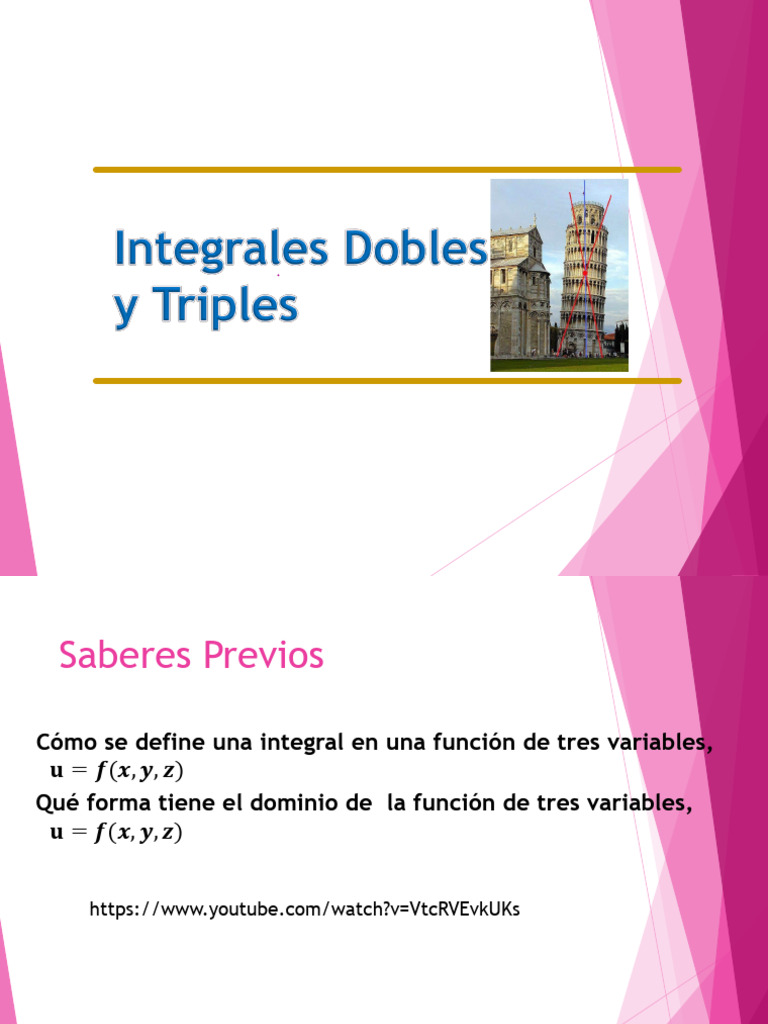 Sesion 3. Integrales Dobles y Triples | PDF