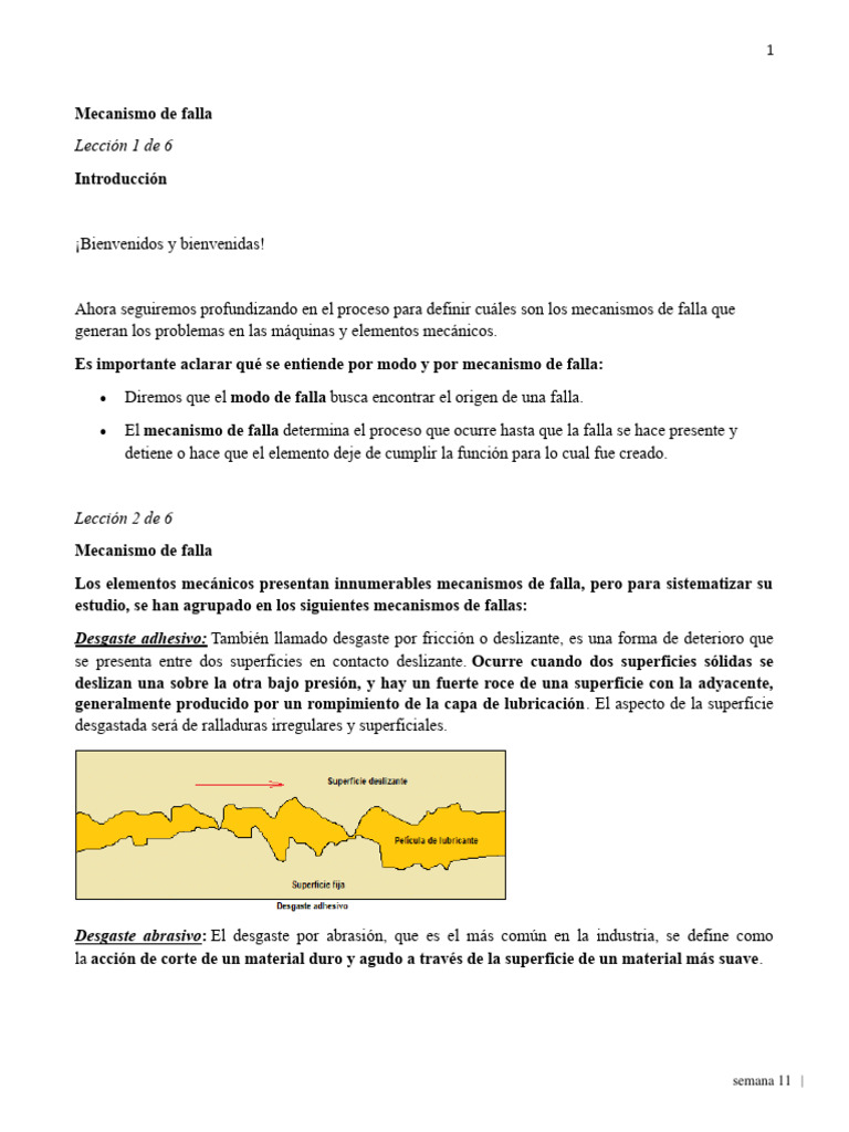 Mecanismo de Falla | Descargar gratis PDF | Ingeniería mecánica | Materiales
