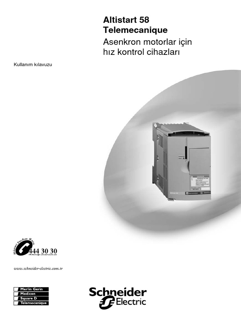 Atv58 Userguide TR | PDF