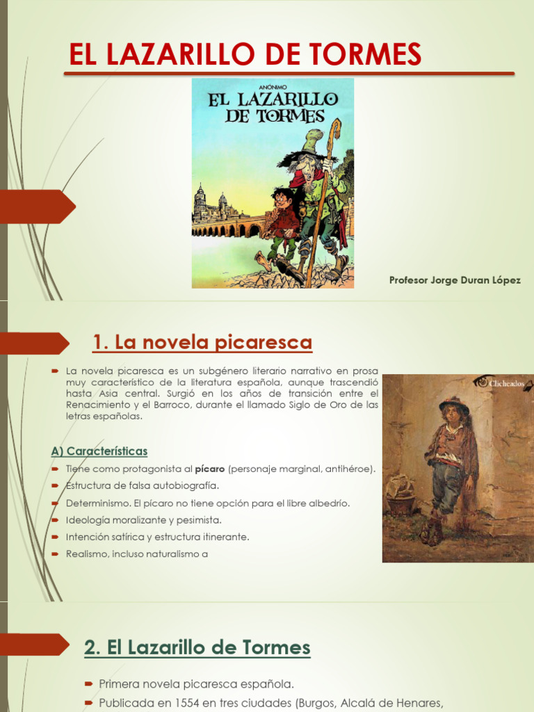 Análisis del Lazarillo de Tormes | PDF | Clásicos