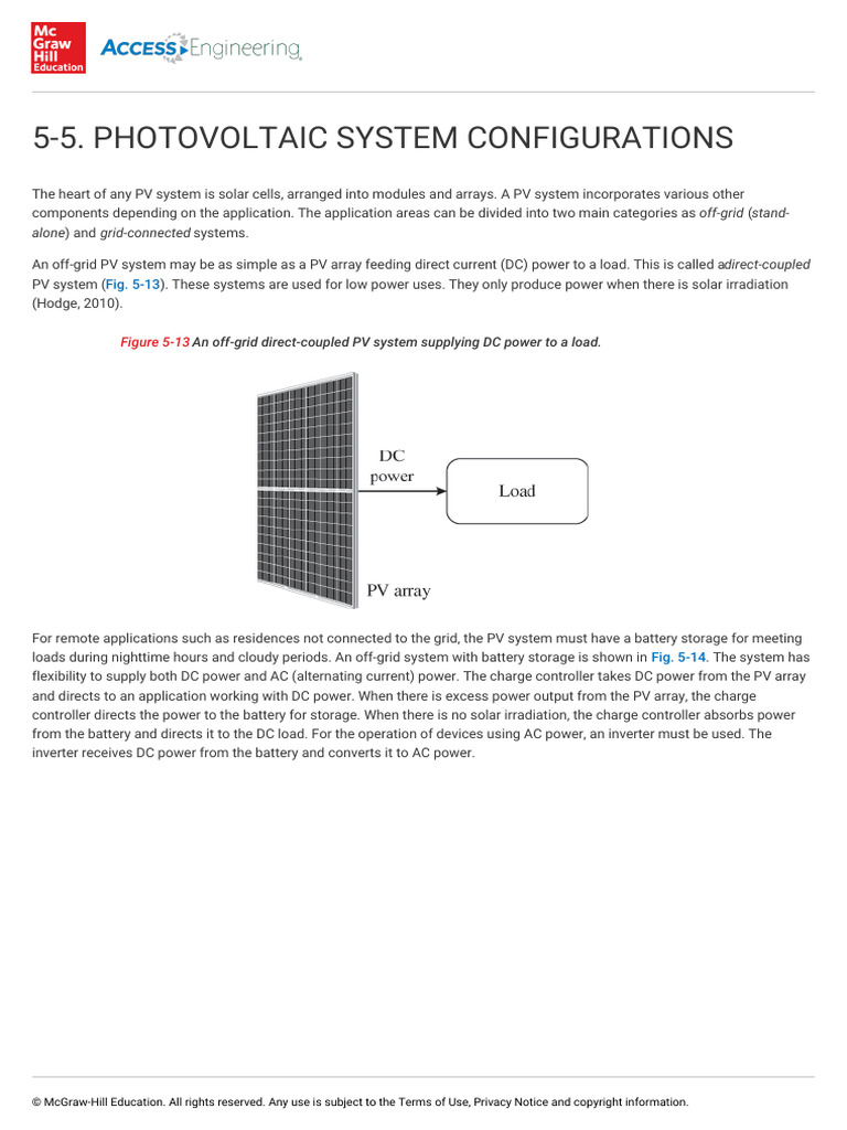 Photovoltaic System Configurations | PDF | Photovoltaic System | Photovoltaics