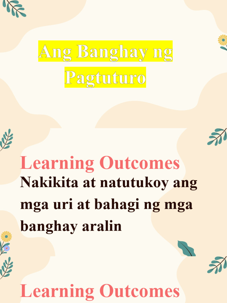 Ang Banghay Aralin | PDF