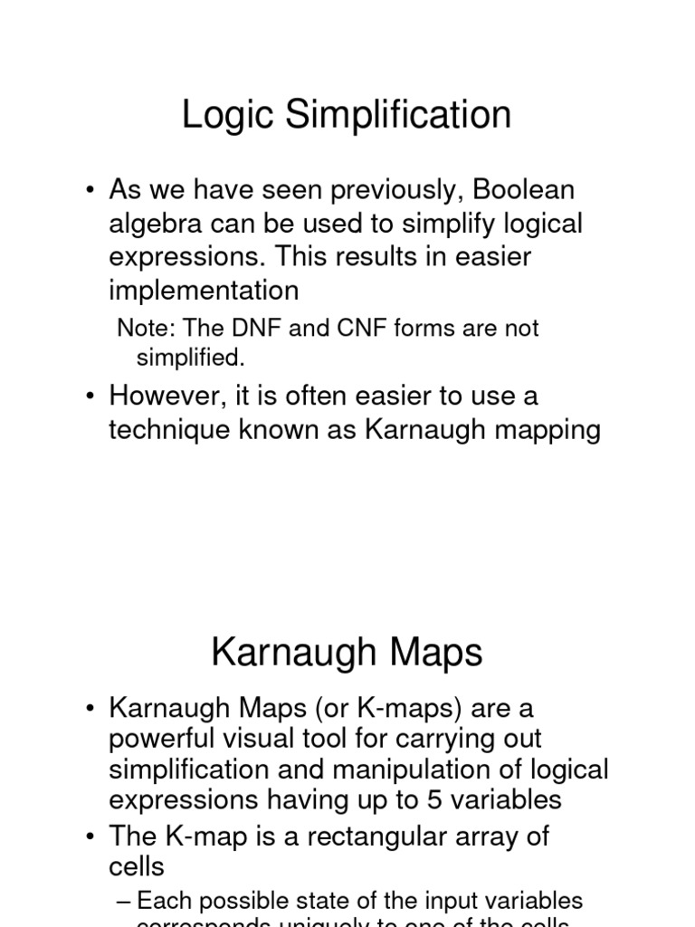 K-Map Simplification for Adders | PDF | Arithmetic | Computer Programming
