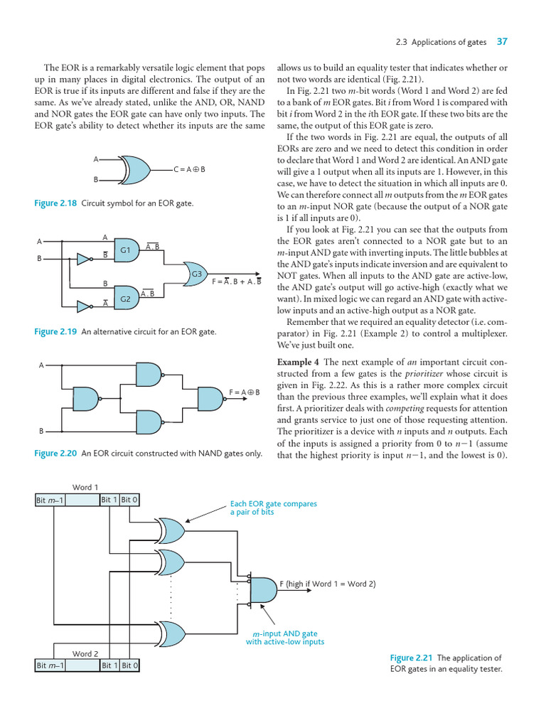 Intro To Digital Works - Sample Questions On Combinational and Seq | PDF | Logic Gate | Digital ...