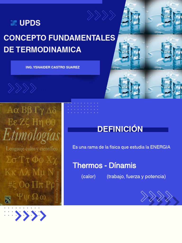 Conceptos Fundamentales de Termodinamica | PDF | Termodinámica | Cantidad