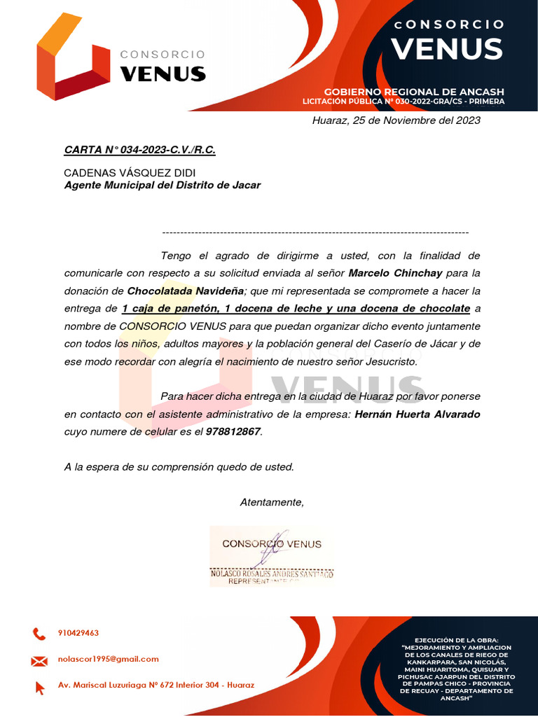 Cartas 34-2023 Jacar | PDF