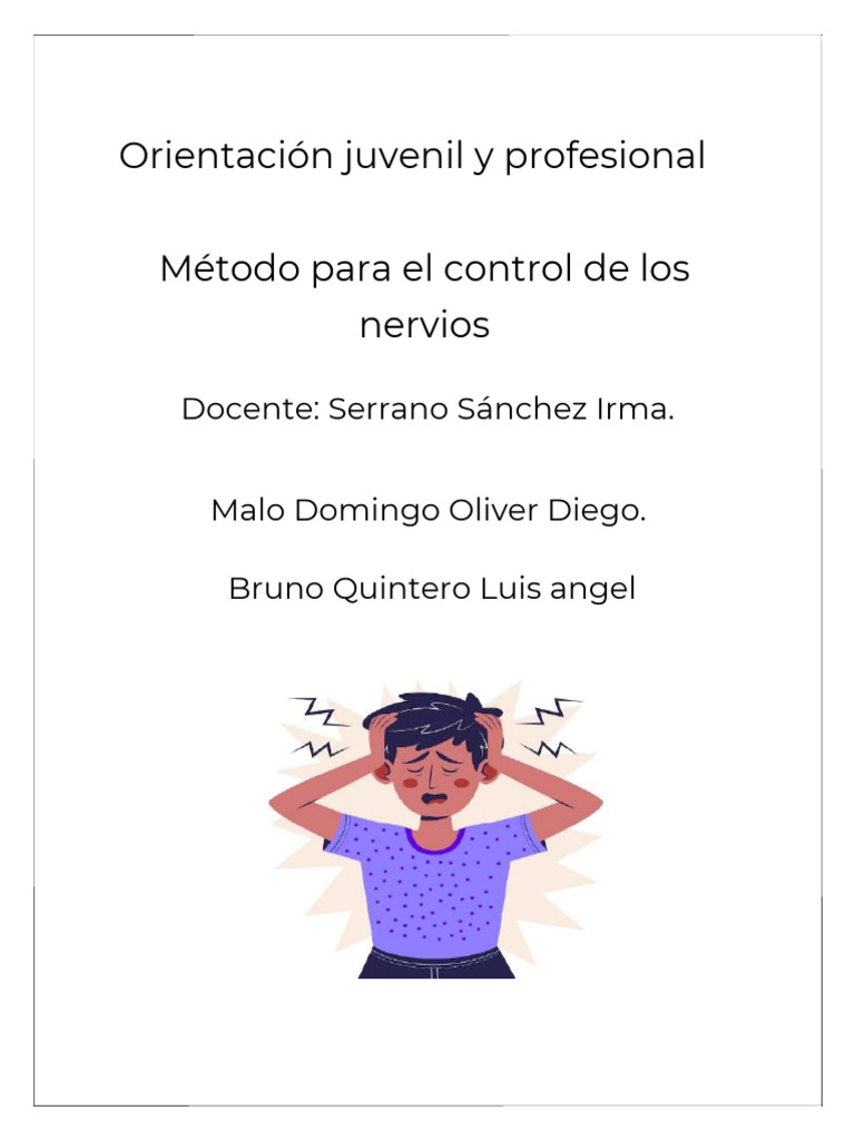 Control de Nervios: Técnicas Efectivas | PDF
