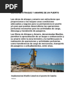 Tipos de Muelles Portuarios y Características | PDF
