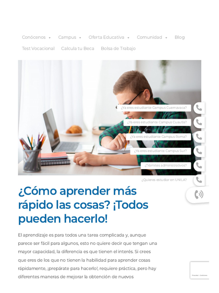 ¿cómo Aprender Más Rápido Las Cosas ¡haz Esto Unila Pdf Aprendizaje Dormir 