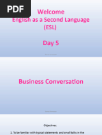 Practical Dialogues for Office English | PDF | Conversation