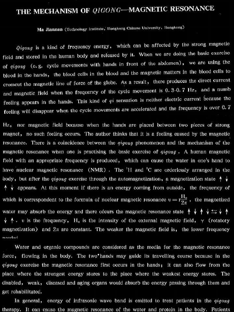 The James Method Hand Circling Qigong | PDF