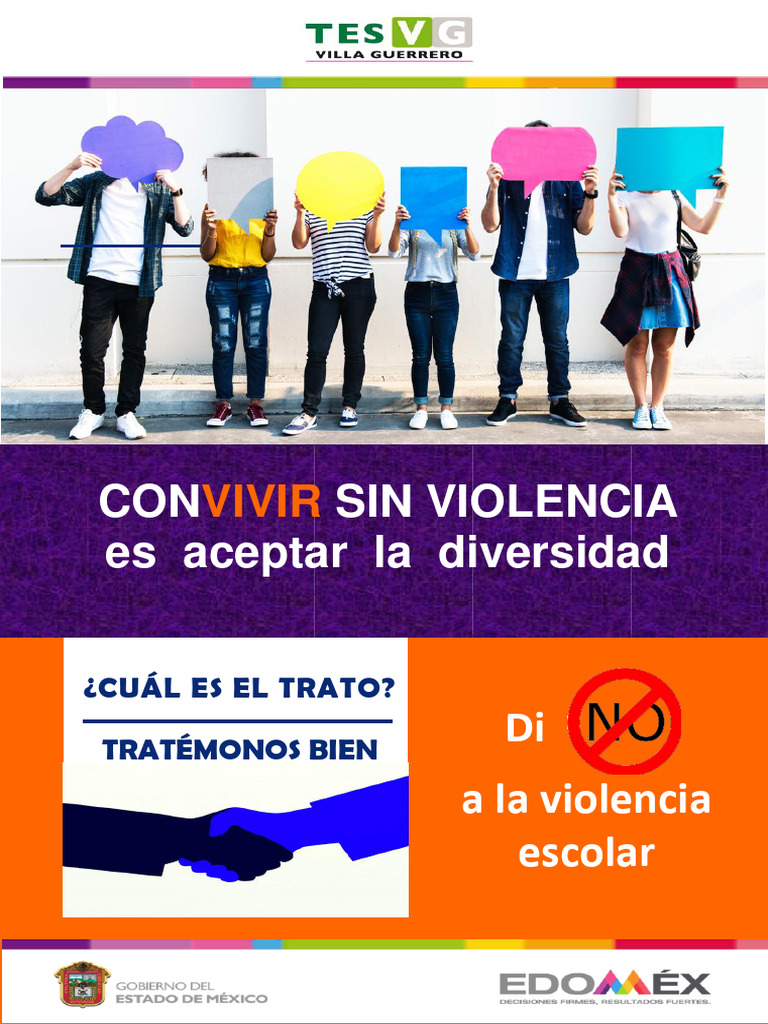 Folleto Convivencia Sin Violencia | PDF