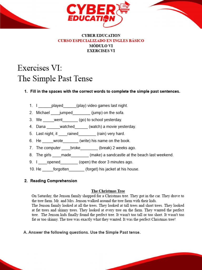 Exercises 6 Mod | PDF | Question | Linguistic Morphology