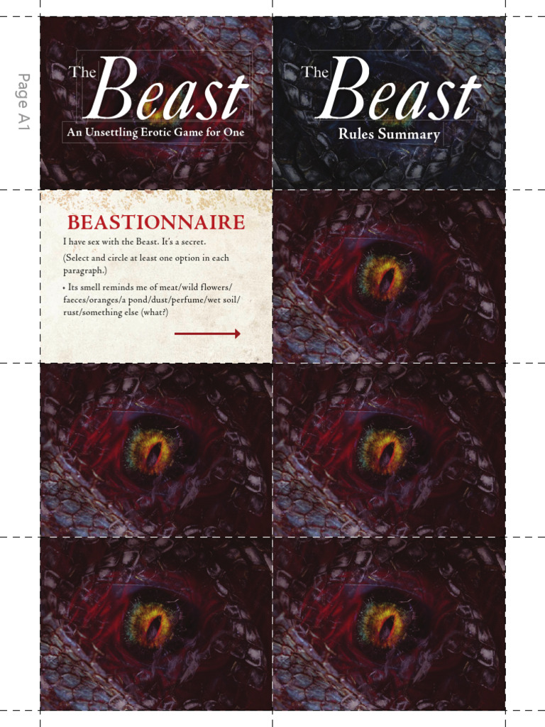 The Beast (Caution R-Rated) | PDF | Behavioural Sciences | Sex