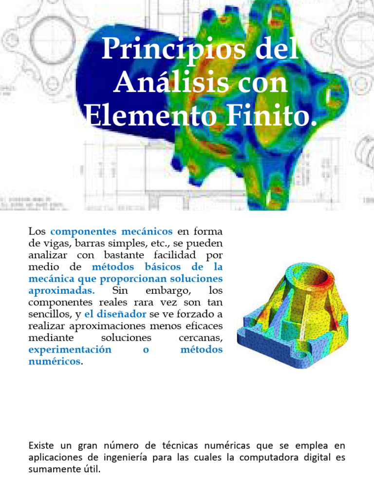 Principios Del Análisis Con Elemento Finito | PDF | Método de elementos finitos | Viga (Estructura)