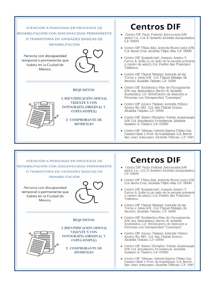 Centros Dif | PDF