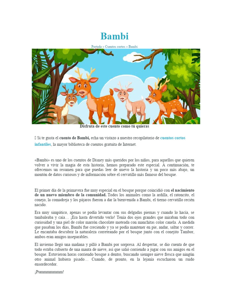 Bambi | PDF