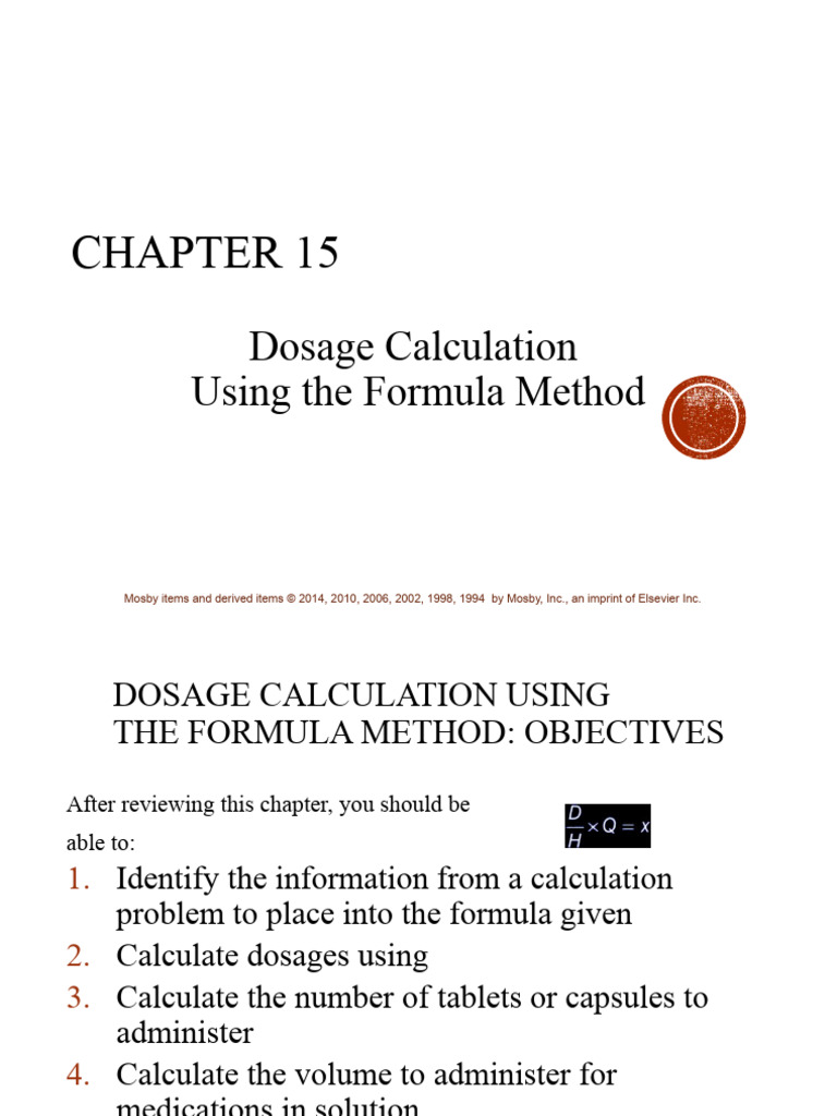 Dimensional Analysis | PDF | Dose (Biochemistry) | Chemistry