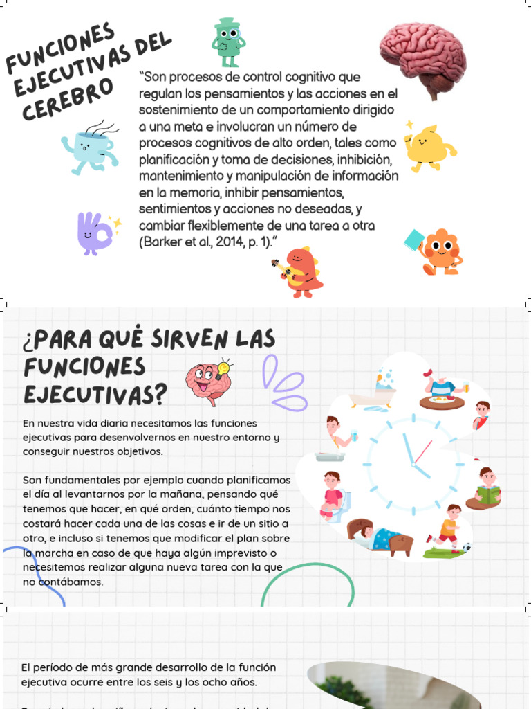 Funciones Ejecutivas Del Cerebro | PDF