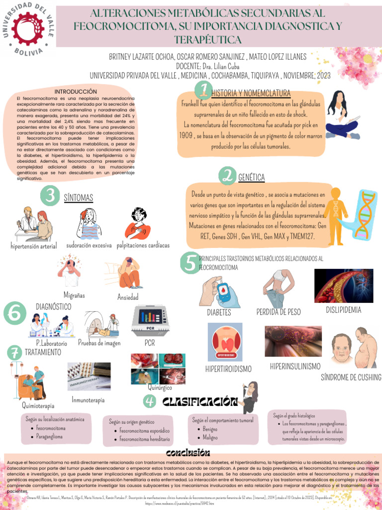 Banner Feocromocitoma | PDF | Cáncer | Enfermedades y trastornos humanos