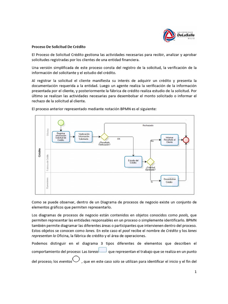 Ejemplo Procesos BPMN | PDF | Procesos de negocio | Tecnologías de la información