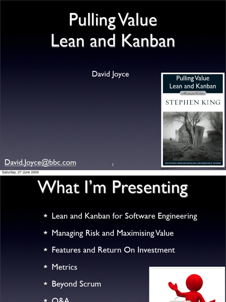 Pulling Value Lean and Kanban | PDF | Agile Software Development | Scrum (Software Development)