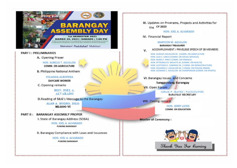 Assembly Programme | PDF